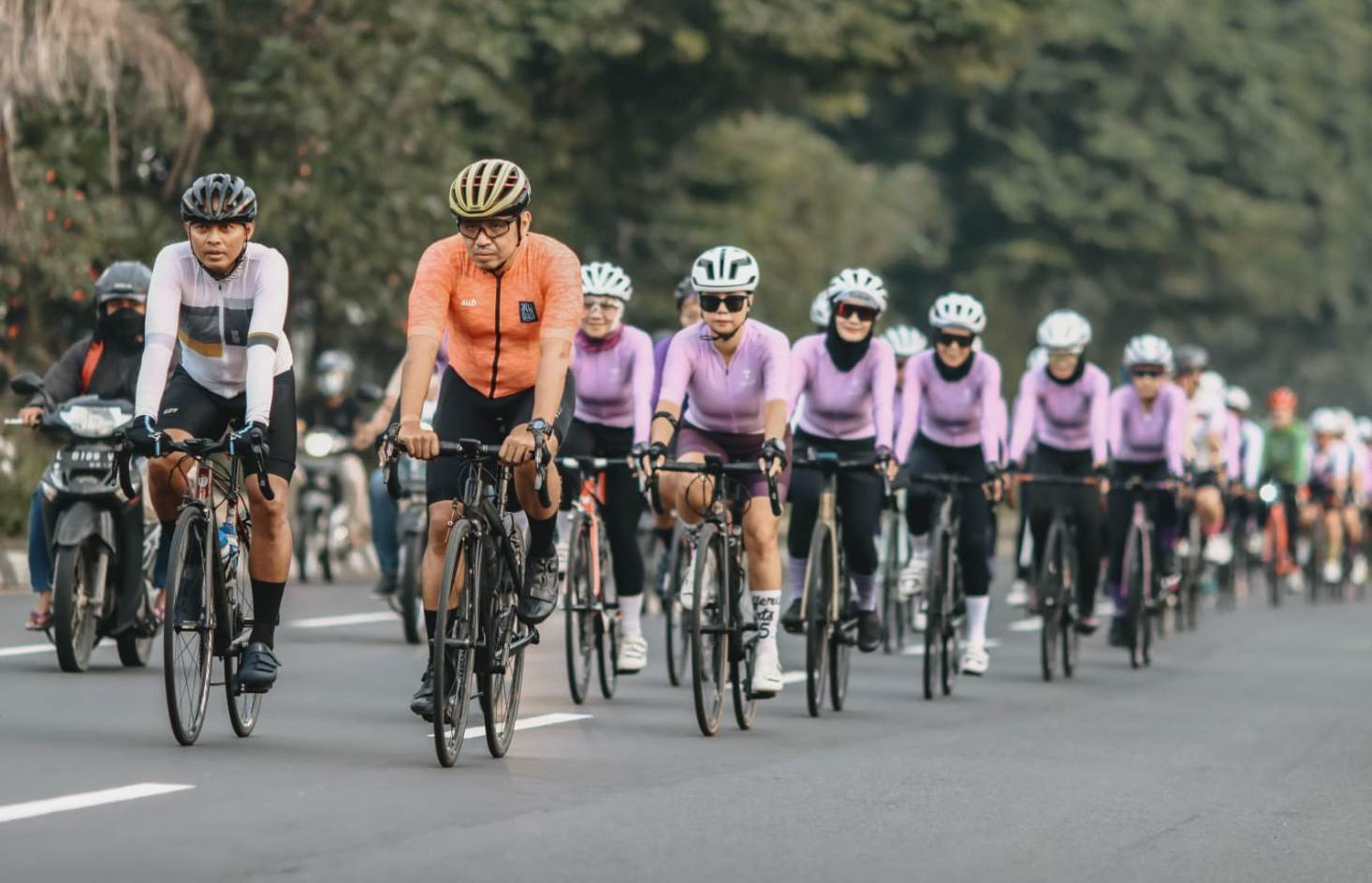 WCC Surabaya Gowes ke Malang, Kolab dengan Ratjoen Femmes - Mainsepeda